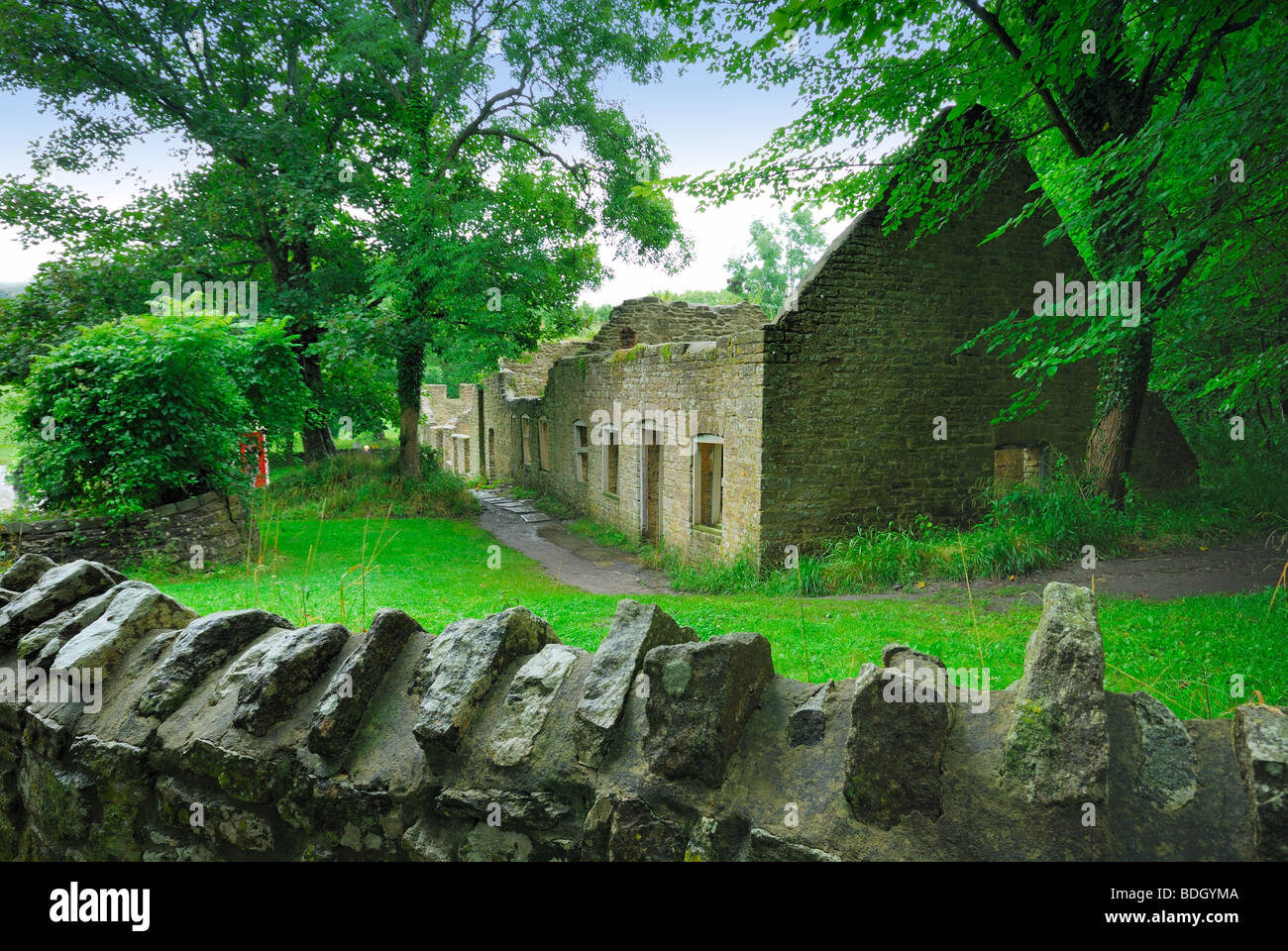 Tyneham village Dorset Stock Photo - Alamy
