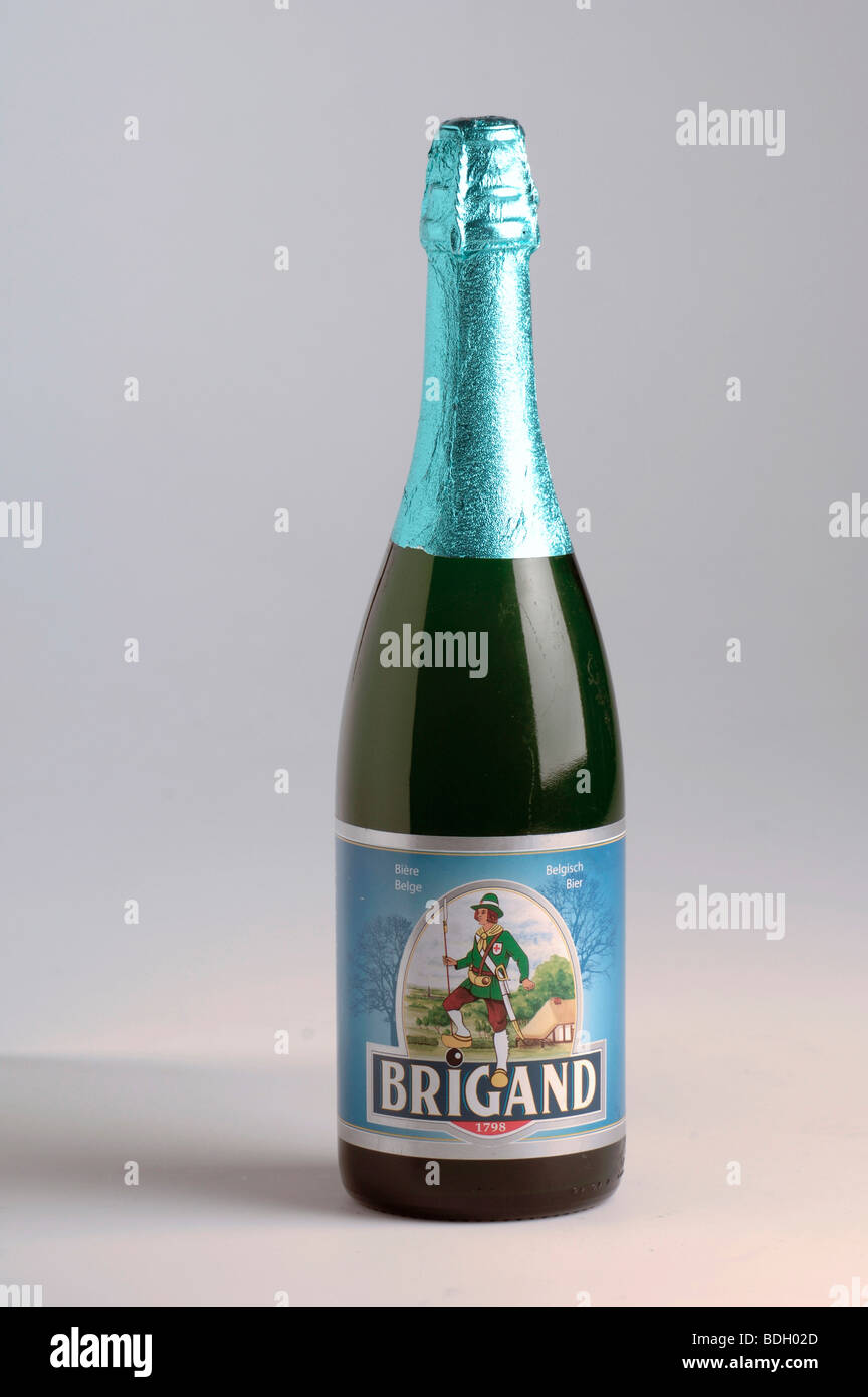 750ml bottle of Brigand Belgian beer Stock Photo - Alamy