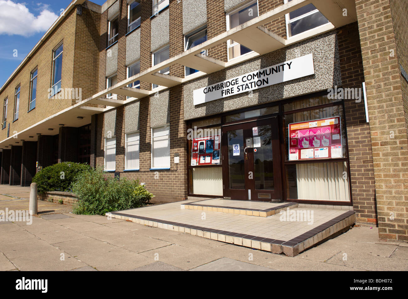 Fire Station Cambridge Cambridgeshire England UK Stock Photo - Alamy