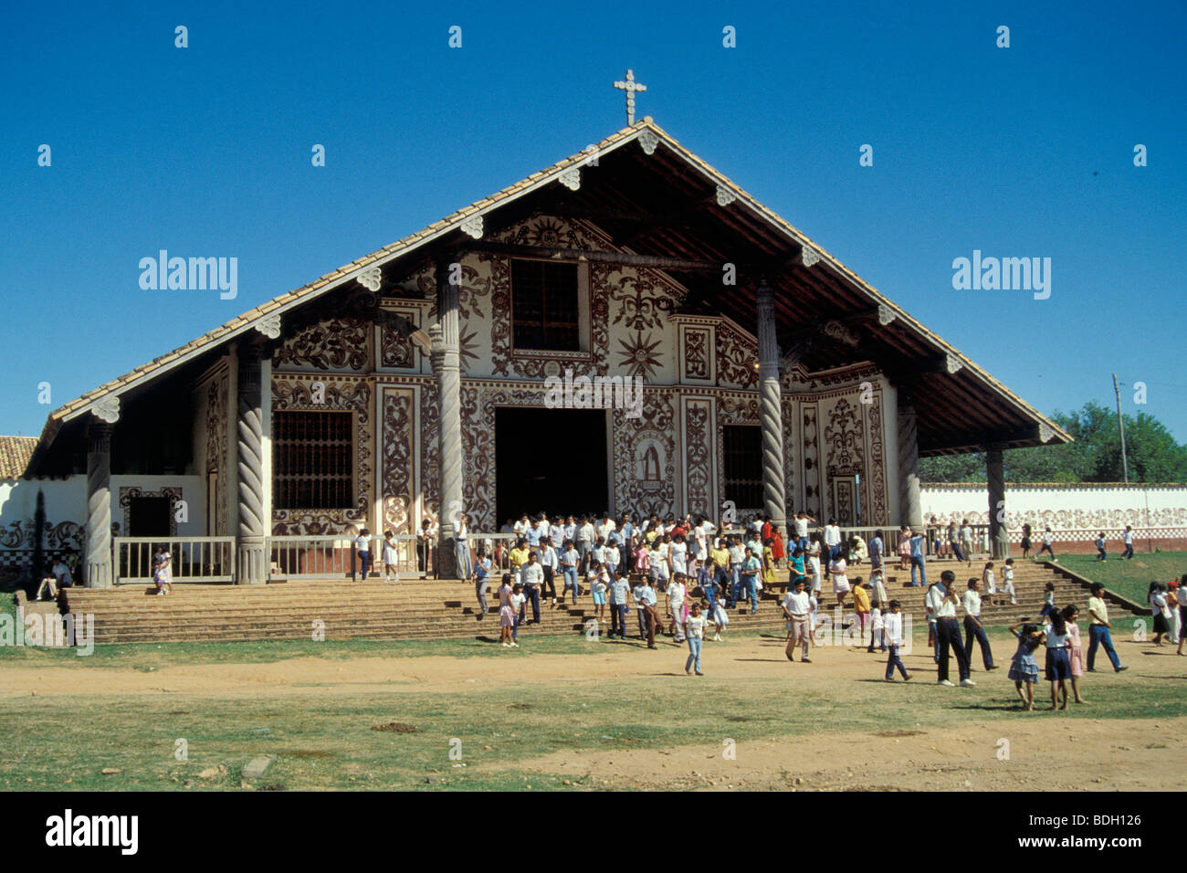 bolivia, church, oruro Stock Photo - Alamy