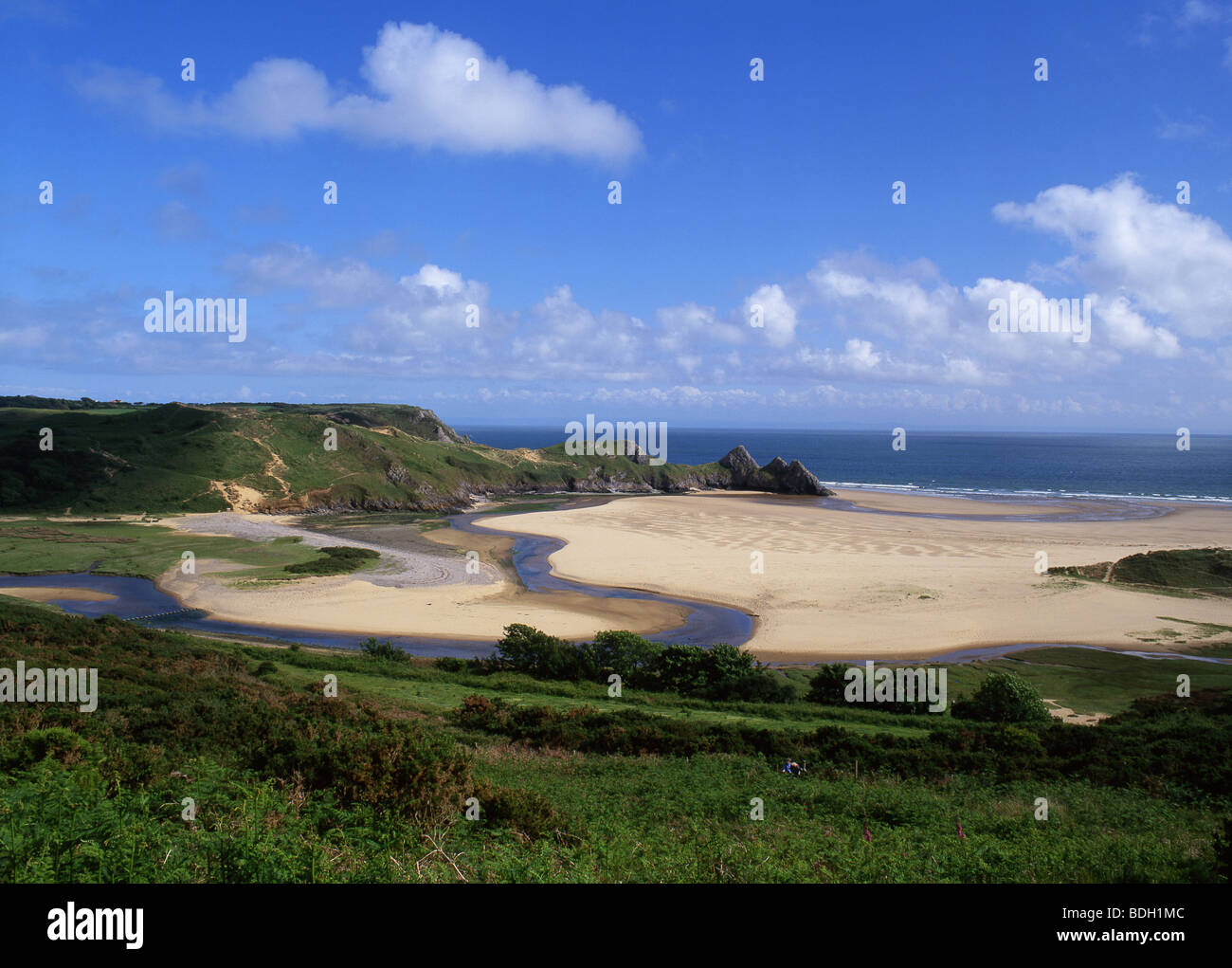 Uk wales swansea gower southgate hi-res stock photography and images ...