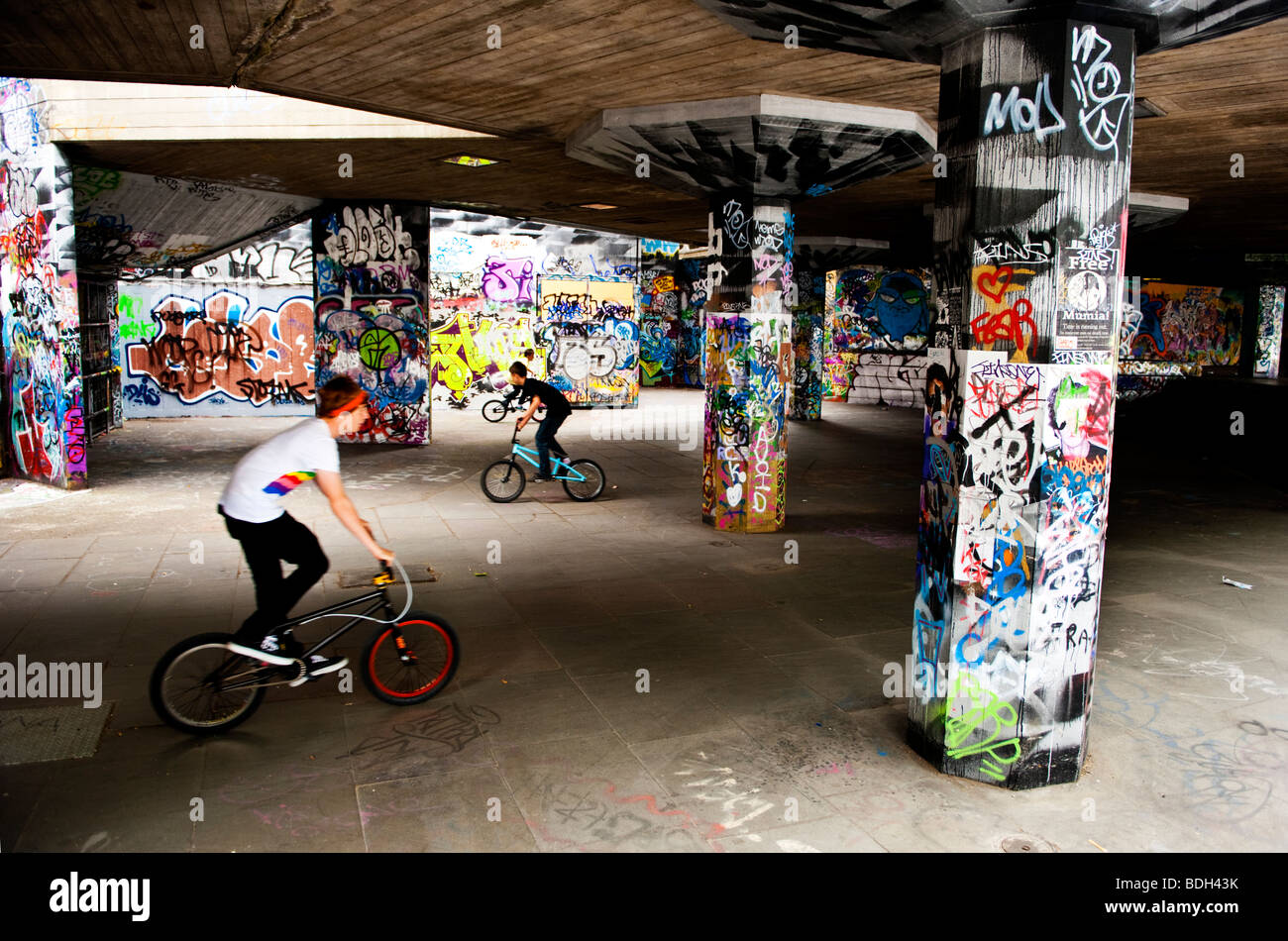 kids riding BMX bikes Stock Photo - Alamy