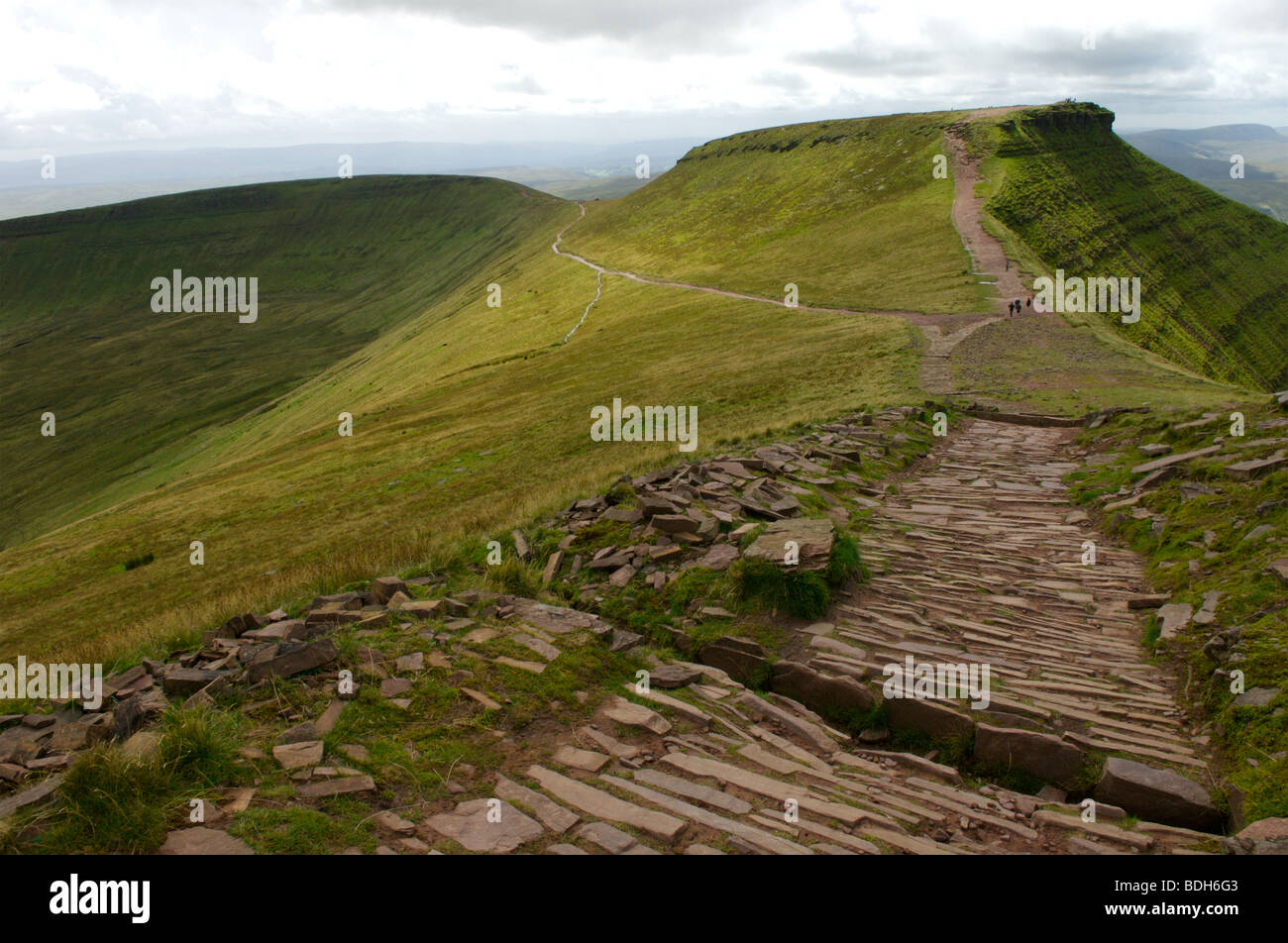 Brecon beacons national park walking route hi-res stock photography and ...