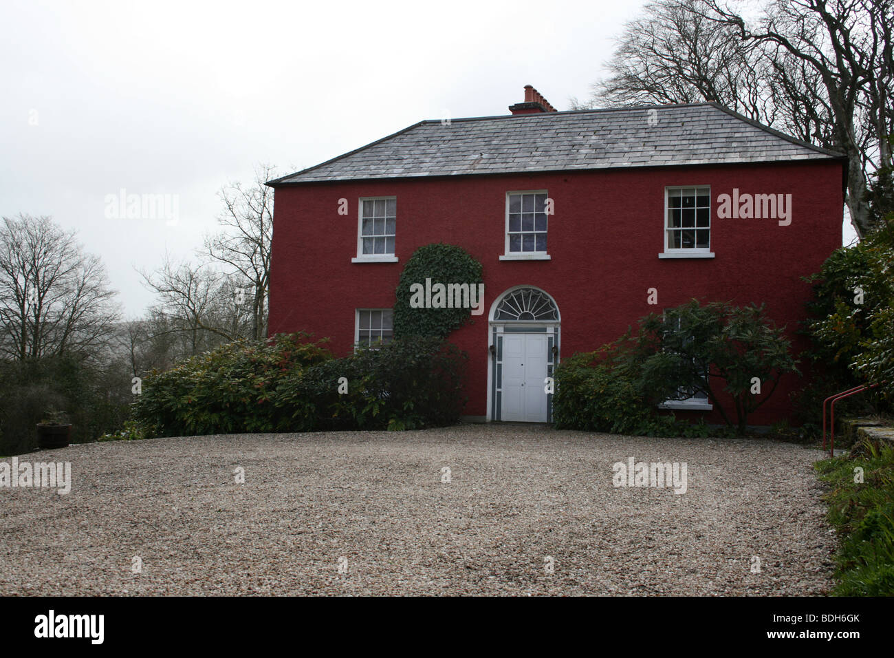 Glebe House and gallery, Donegal by Glenveagh, Donegal, Ireland Stock ...
