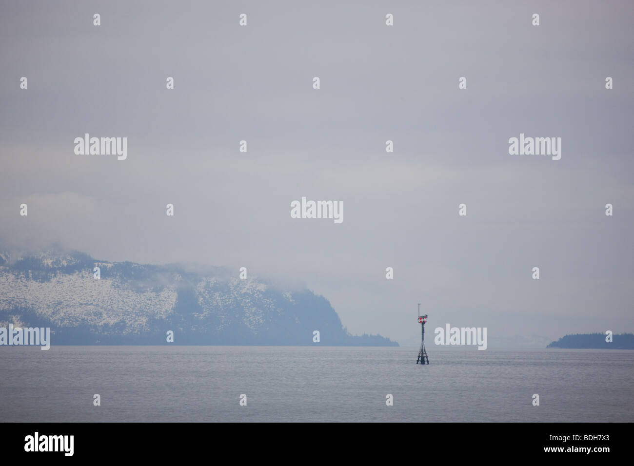 Bligh Reef Marker, Prince William Sound, Alaska Stock Photo - Alamy