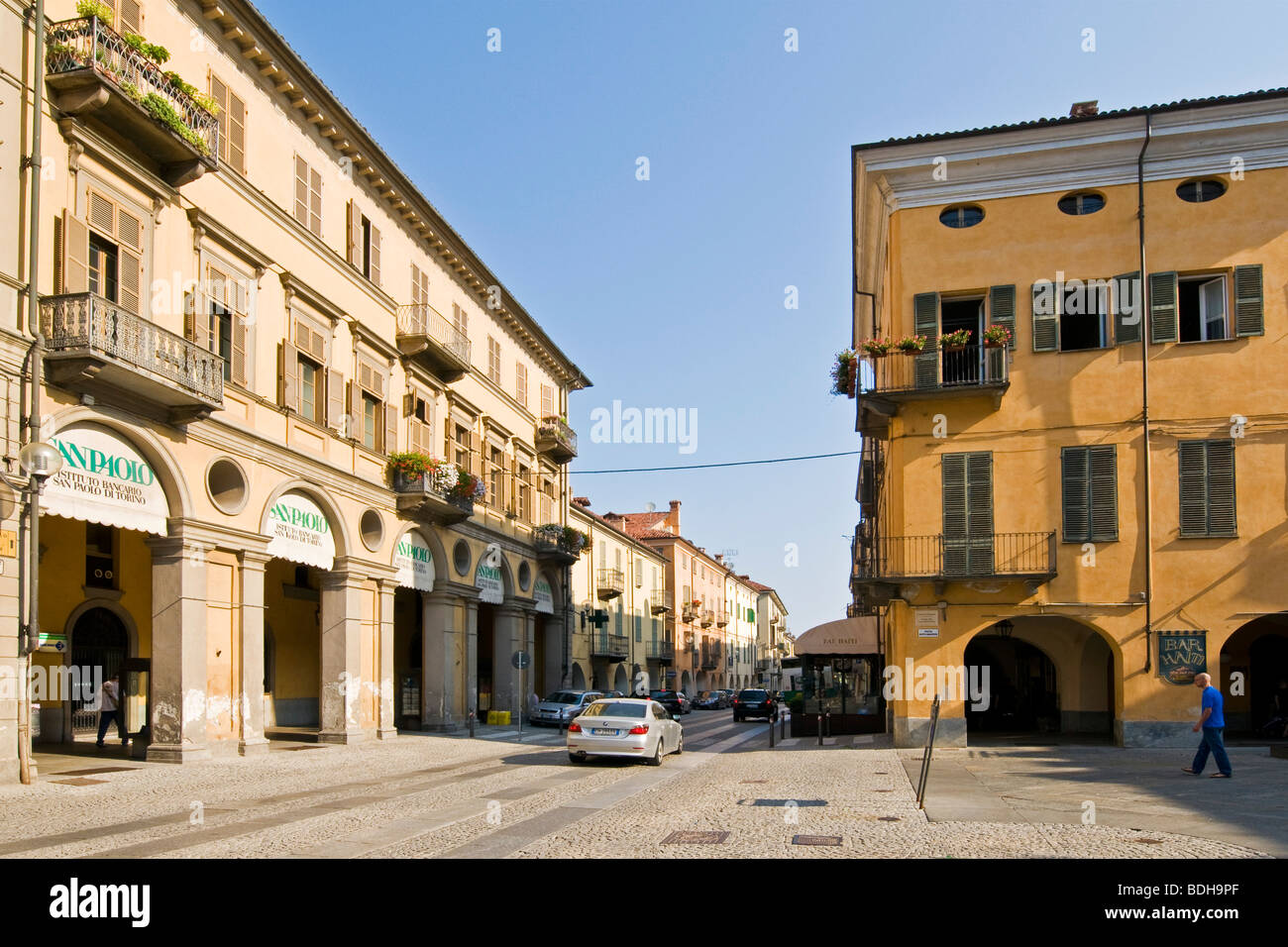 Old town, Fossano, Province of Cuneo, Italy Stock Photo - Alamy