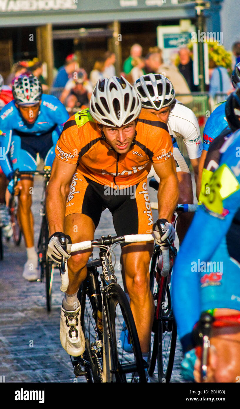 Cyclists competing in the British Cycling Circuit Race Championships in ...