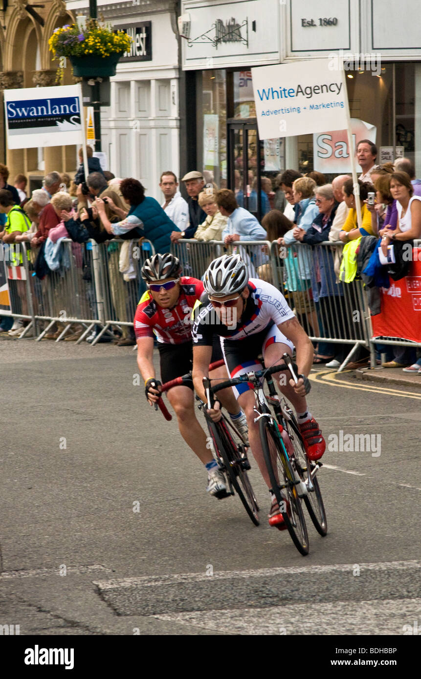 Cyclists competing in the British Cycling Circuit Race Championships in ...