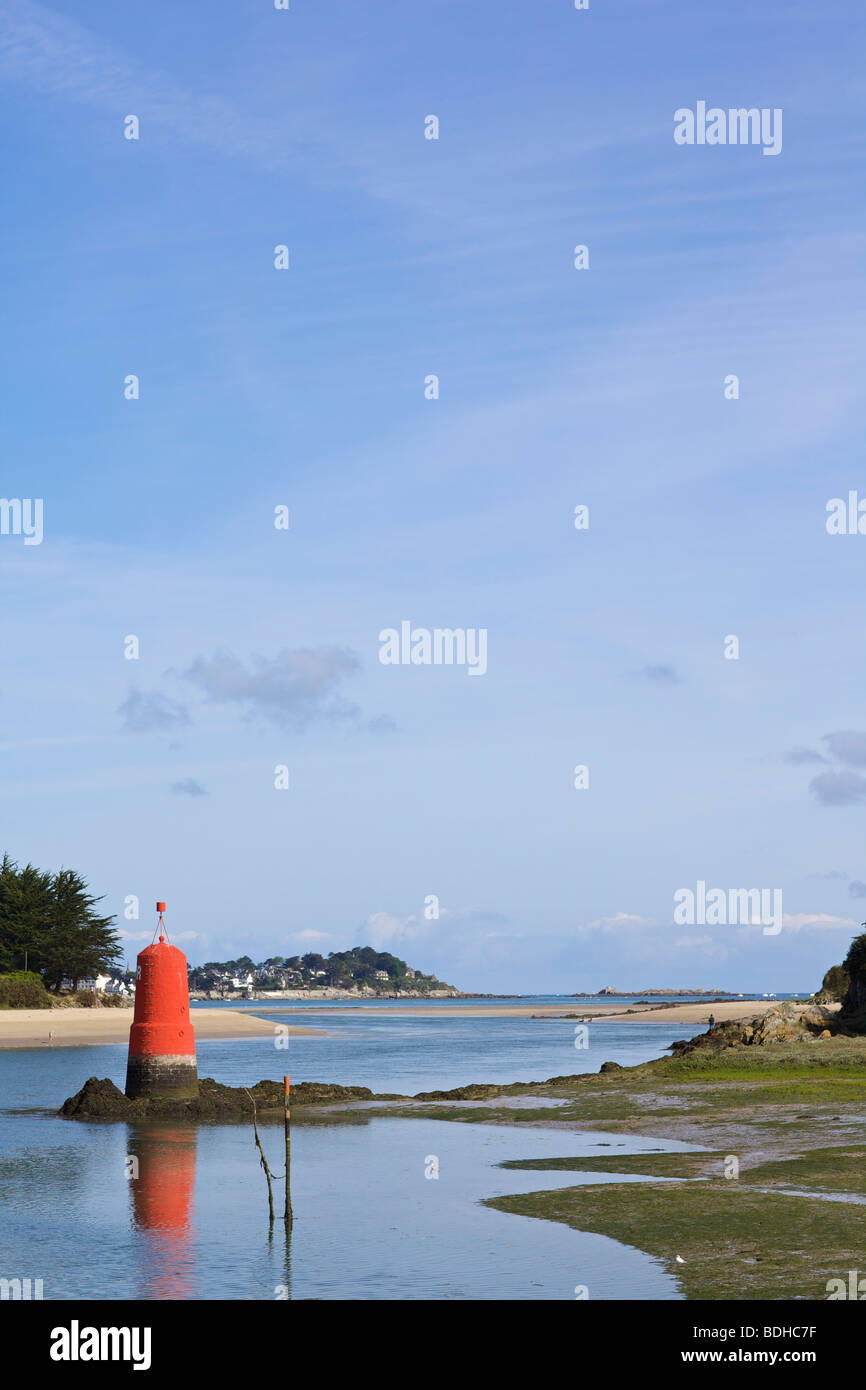 Toul an Hery on the Douron estuary in northern Brittany France Stock ...