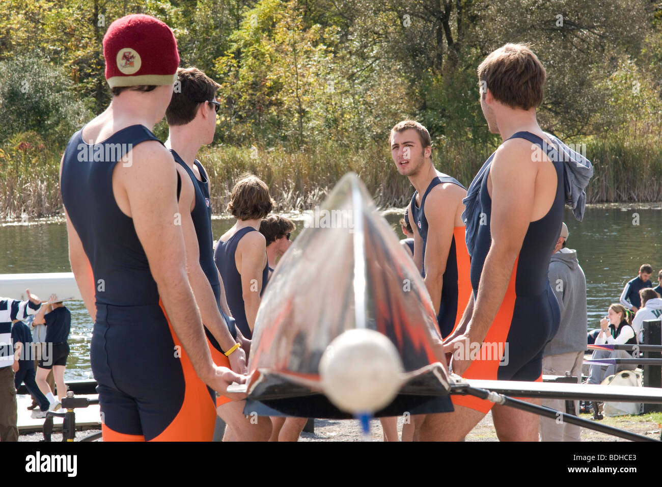 Eight shell rowing team hi-res stock photography and images - Alamy