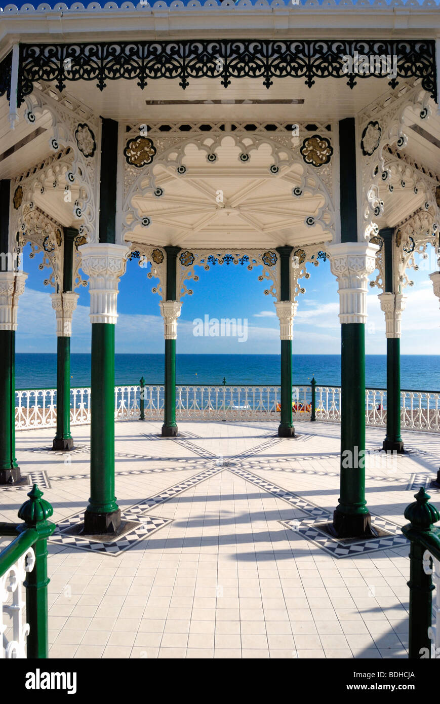 The restored seafront bandstand Brighton Stock Photo - Alamy