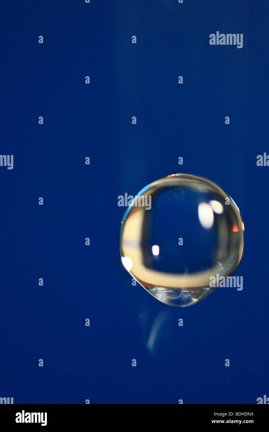 Water drops falling from tap Stock Photo - Alamy