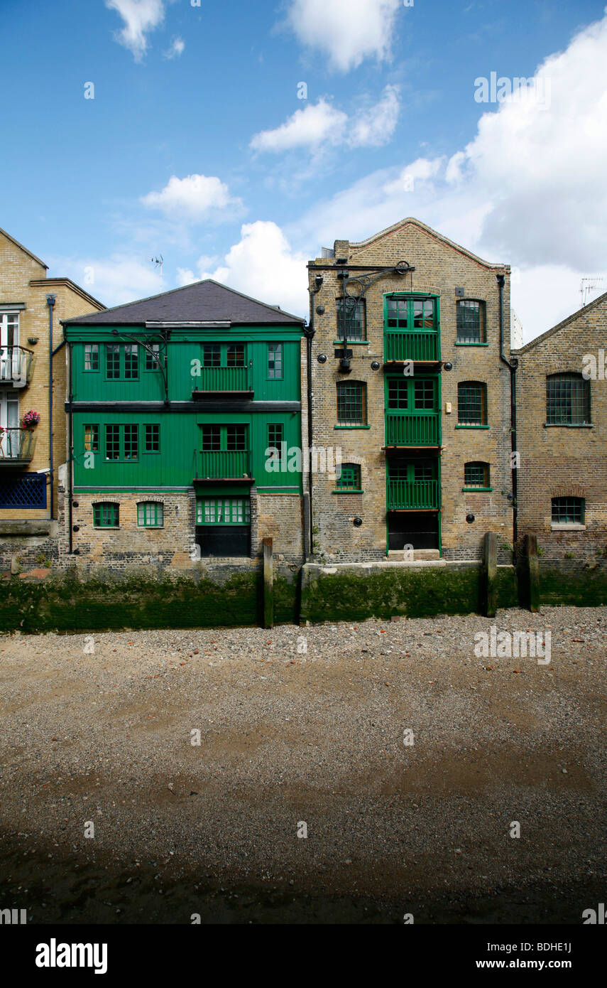 Dunbar Wharf at Limehouse Hole, Limehouse, London, UK Stock Photo - Alamy