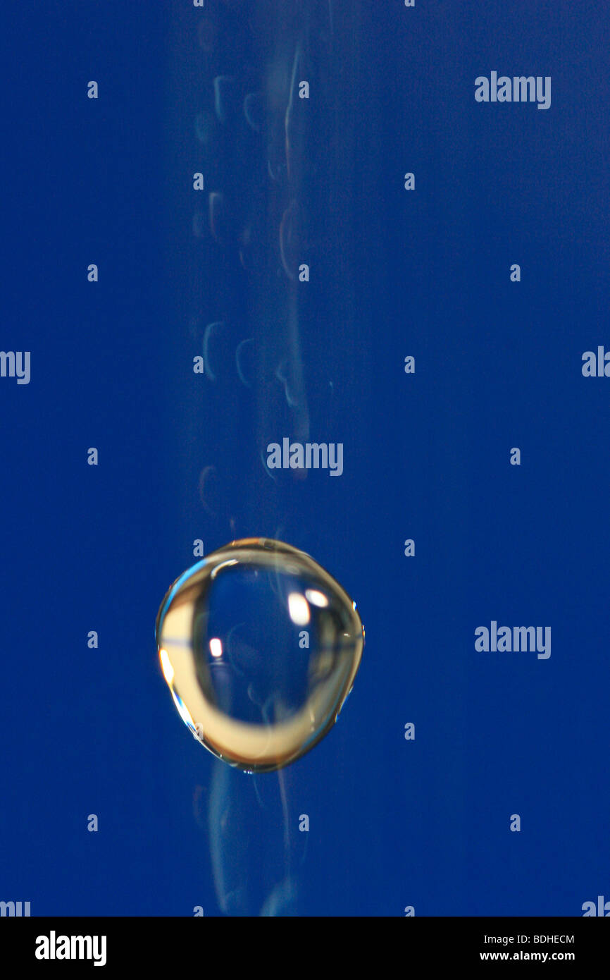 Water drops falling from tap Stock Photo - Alamy