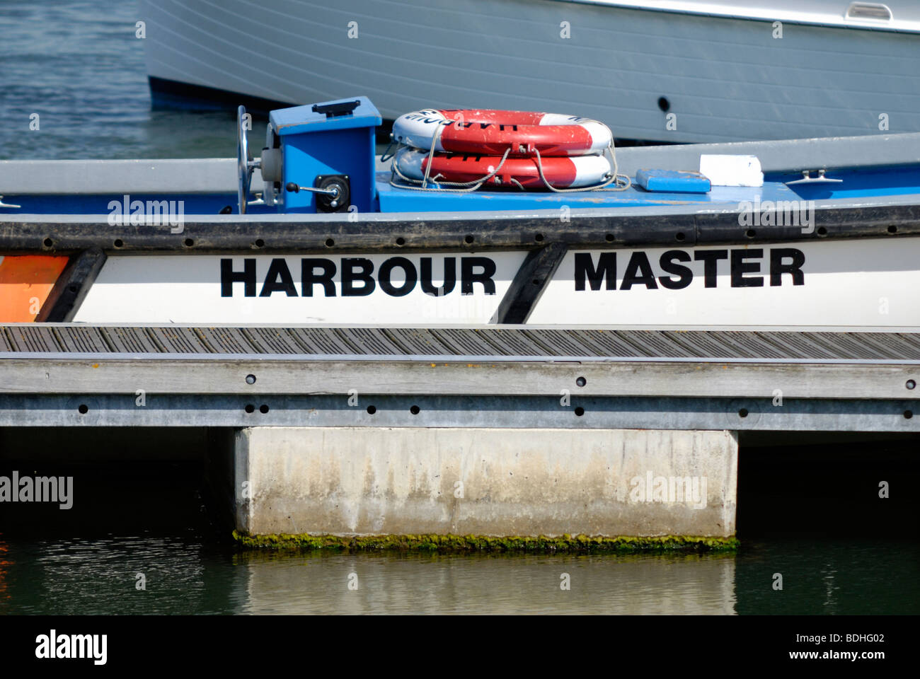 Harbour masters boat hi-res stock photography and images - Alamy