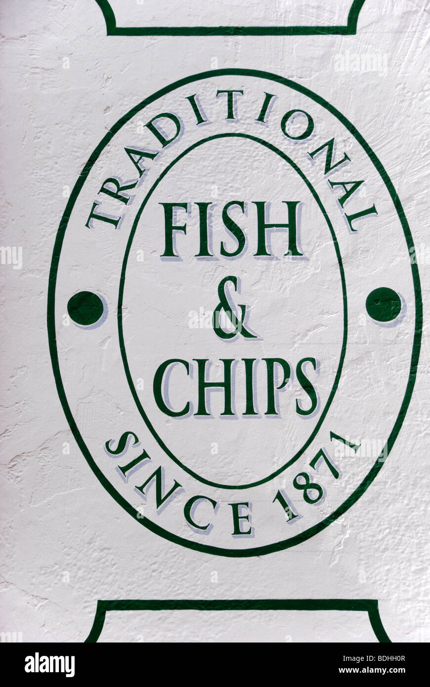 Fish chip shop sign hi-res stock photography and images - Alamy