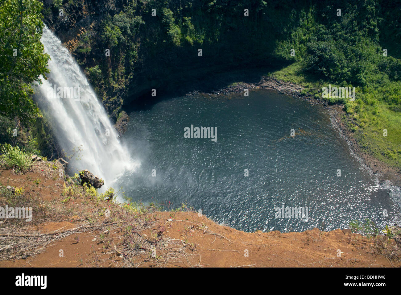Wailua falls kauai hi-res stock photography and images - Alamy