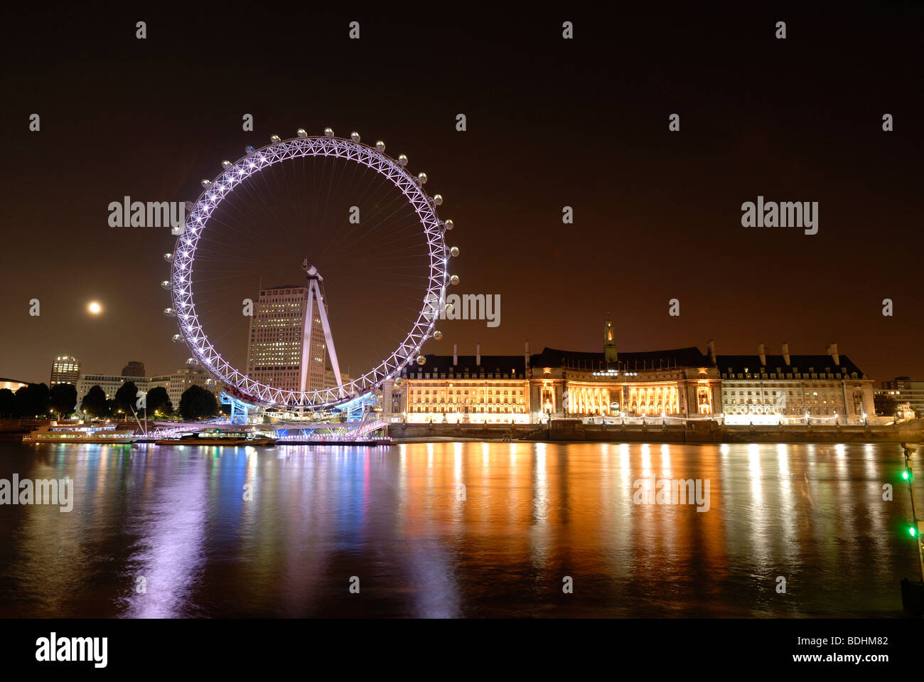 London Eye Millennium Wheel Stock Photo - Alamy
