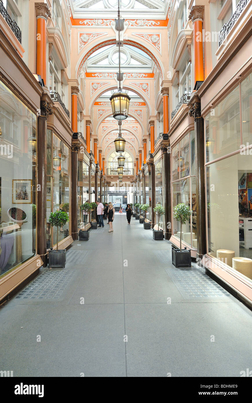 The Royal Arcade London Stock Photo - Alamy