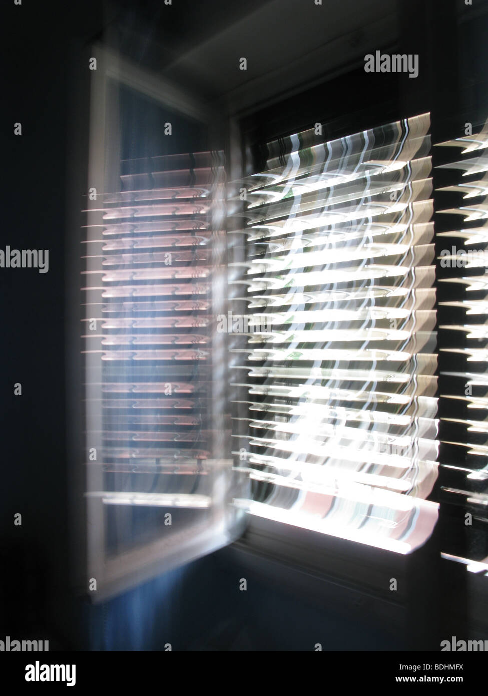 open window and curtains in room with sun light Stock Photo - Alamy