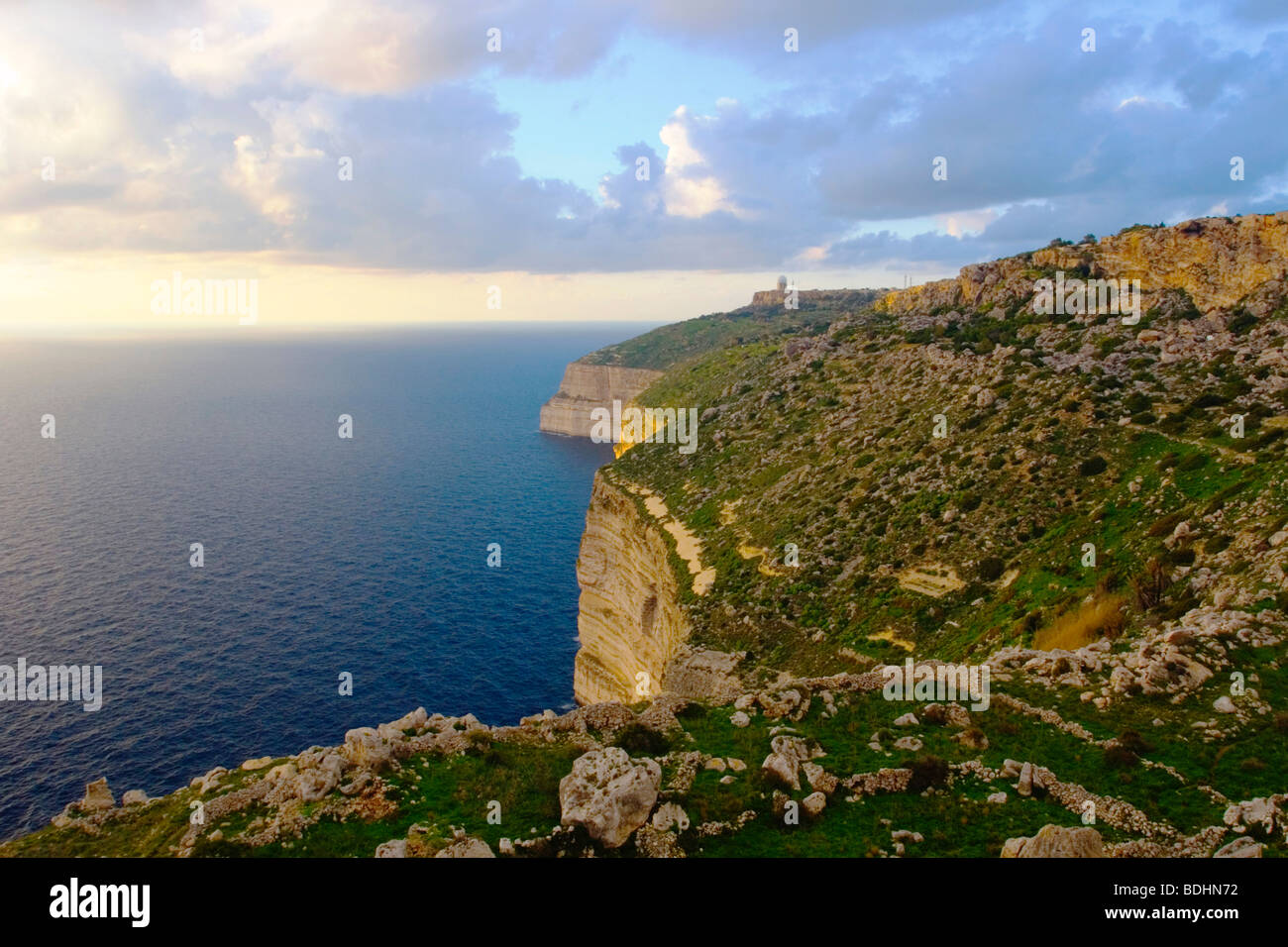 View of dingli cliffs hi-res stock photography and images - Alamy