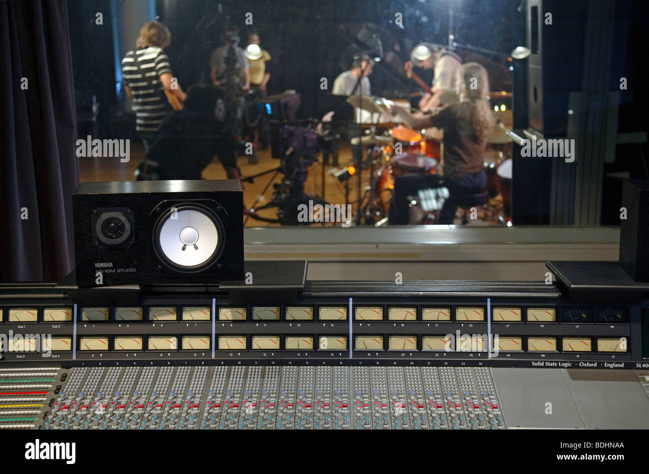 Recording studio at the Robert Schumann University, Duesseldorf ...