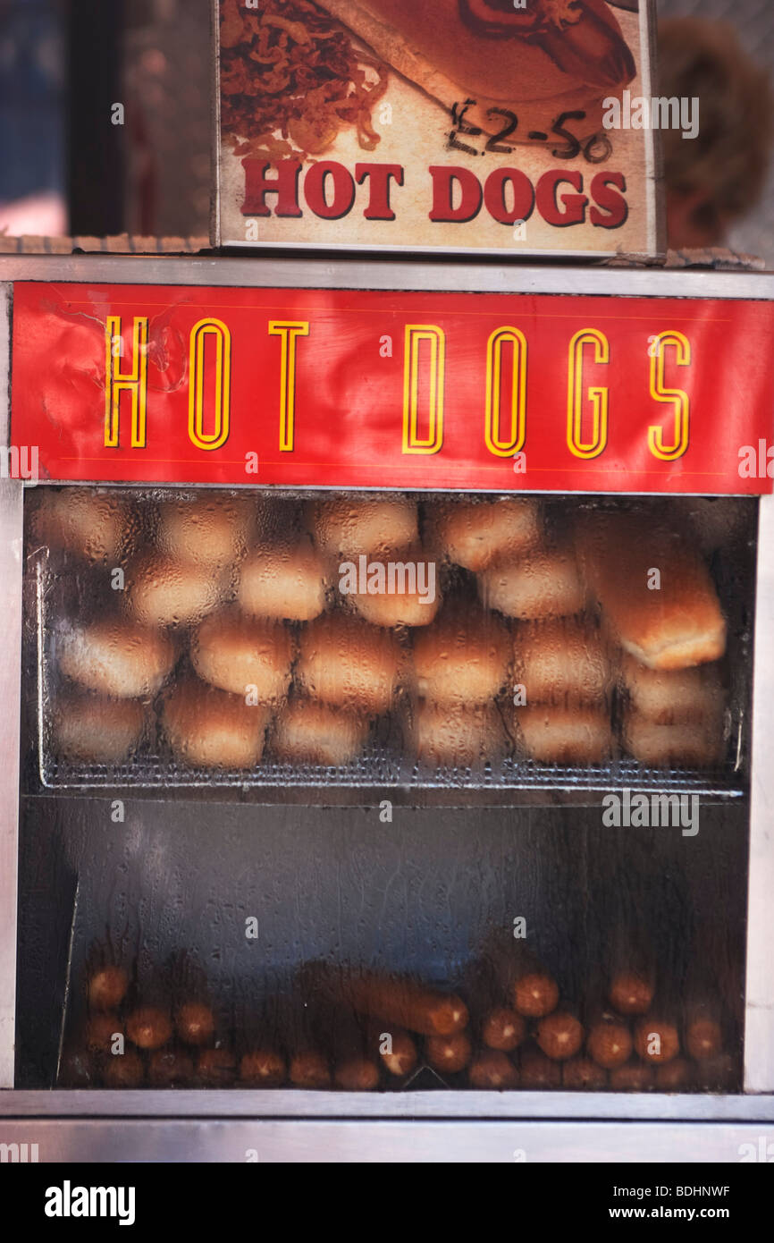 Hot Dog Stand Stock Photo - Alamy