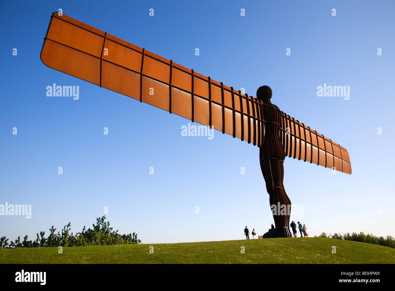Angel of The North Gateshead England Stock Photo - Alamy