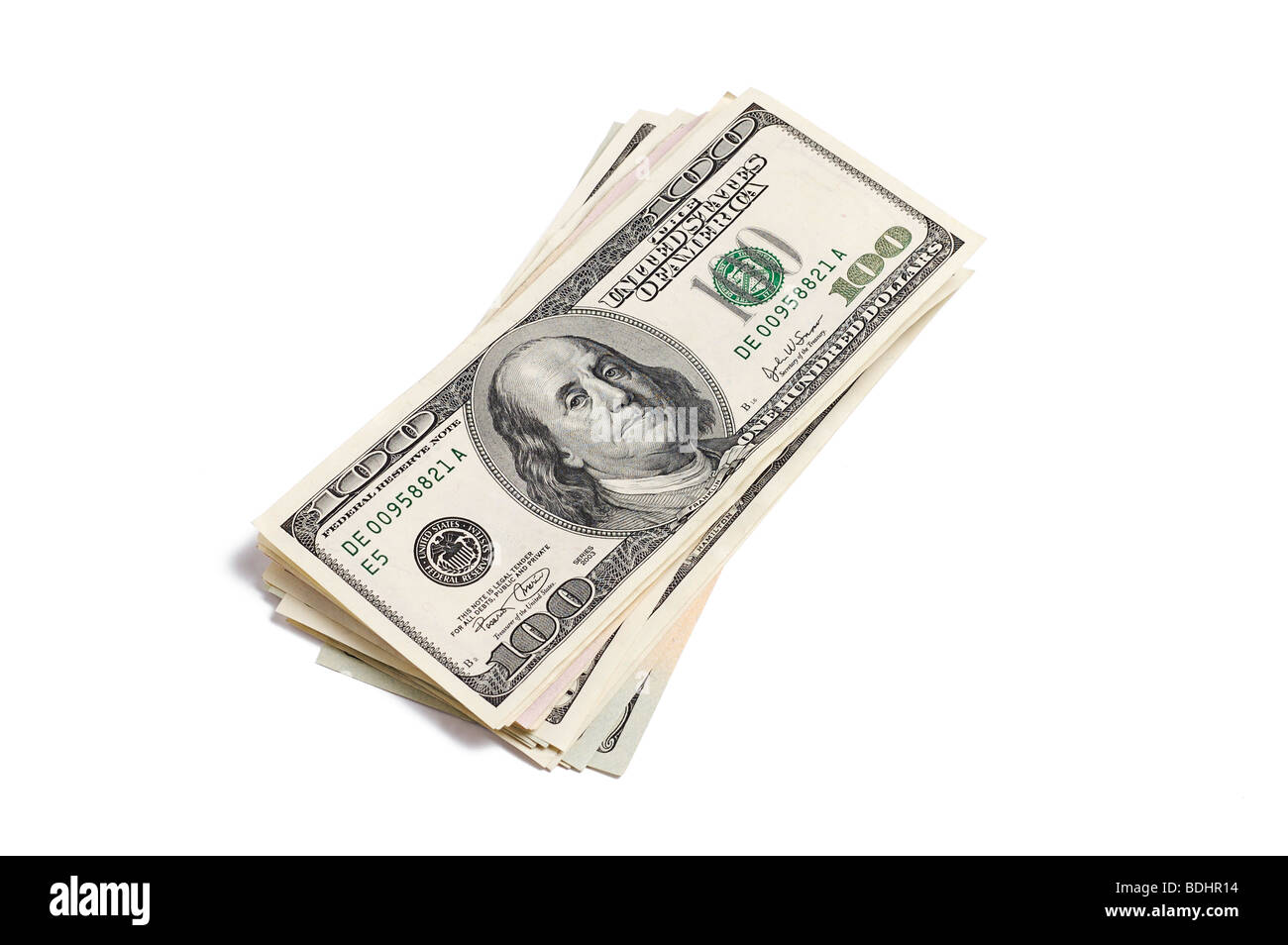 Pile of 100 dollar bills Stock Photo - Alamy