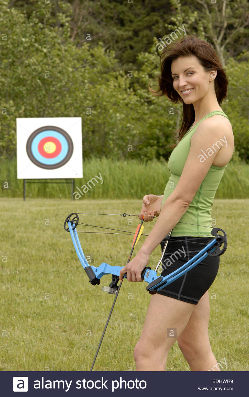 Woman archery Stock Photo, Royalty Free Image: 25594333 - Alamy