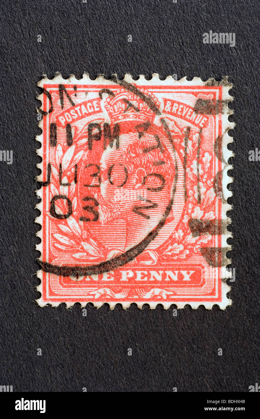 One penny stamp hi-res stock photography and images - Alamy