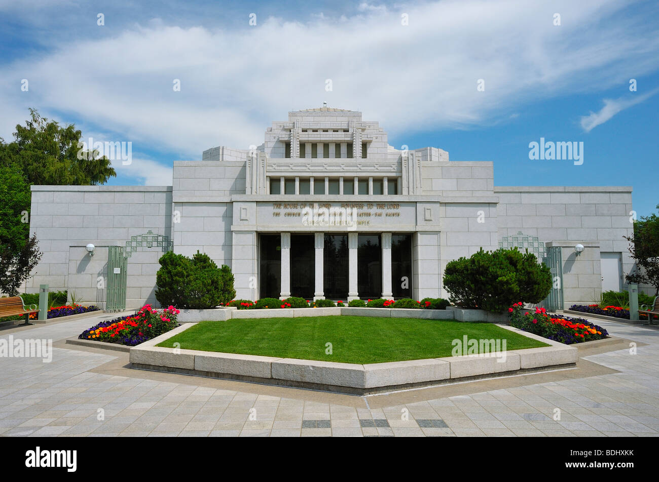 Historical mormon temple hi-res stock photography and images - Alamy