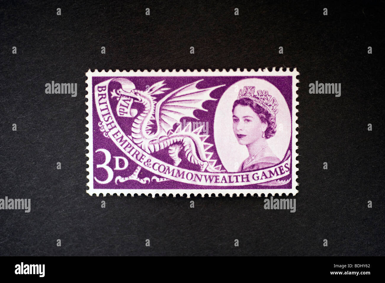 Postage stamp threepence hi-res stock photography and images - Alamy