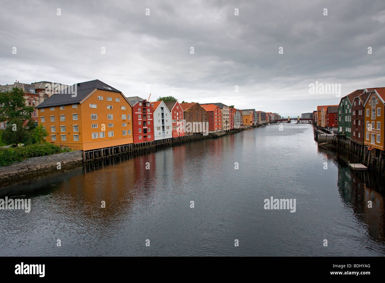 Norway trondheim waterfront hi-res stock photography and images - Alamy