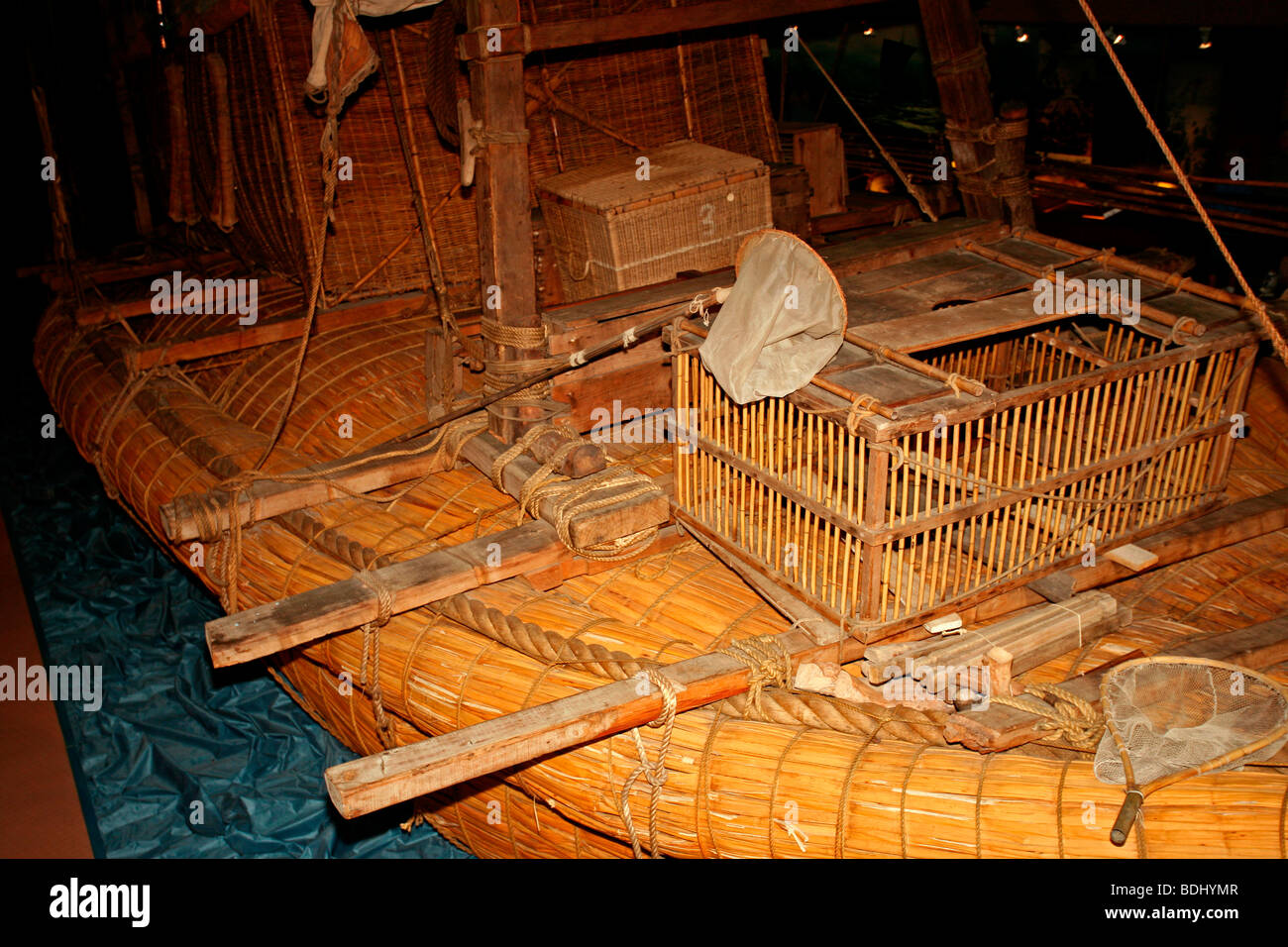 Oslo: Kon-Tiki Museum: Ra II Raft Stock Photo - Alamy