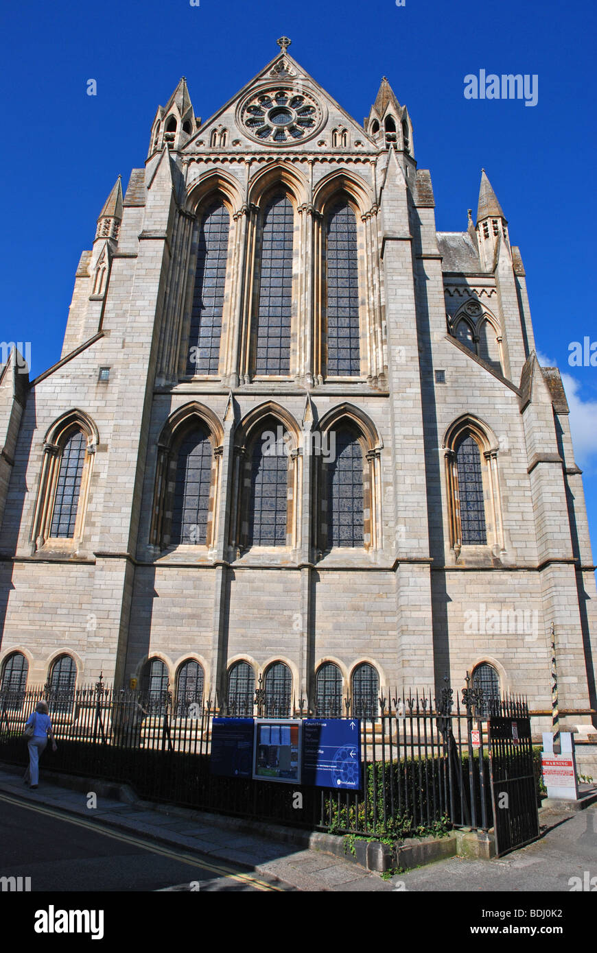 East end of Truro Cathedral, Cornwall, England Stock Photo - Alamy