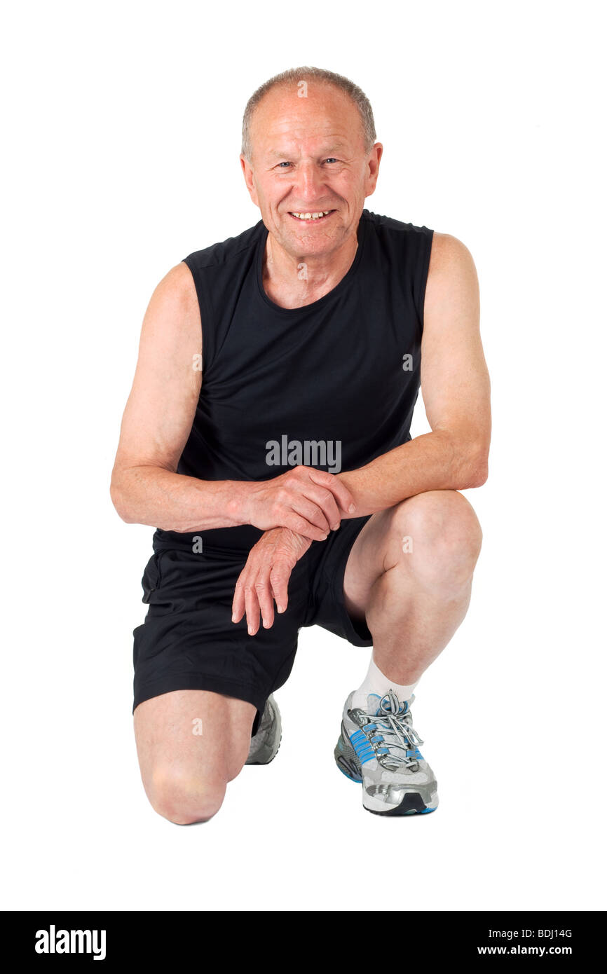 Gym exercise man leg Cut Out Stock Images & Pictures - Alamy