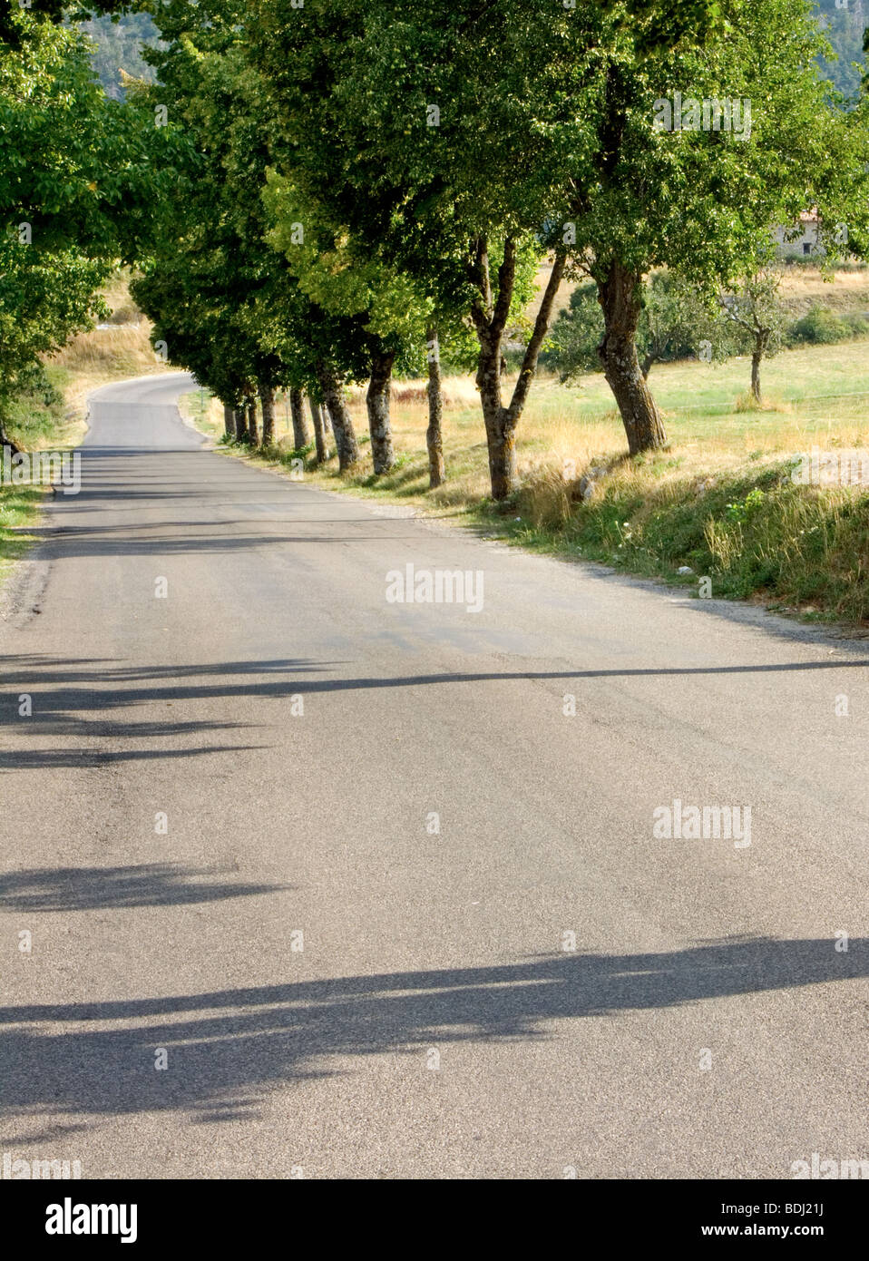 French Country Road Stock Photo - Alamy