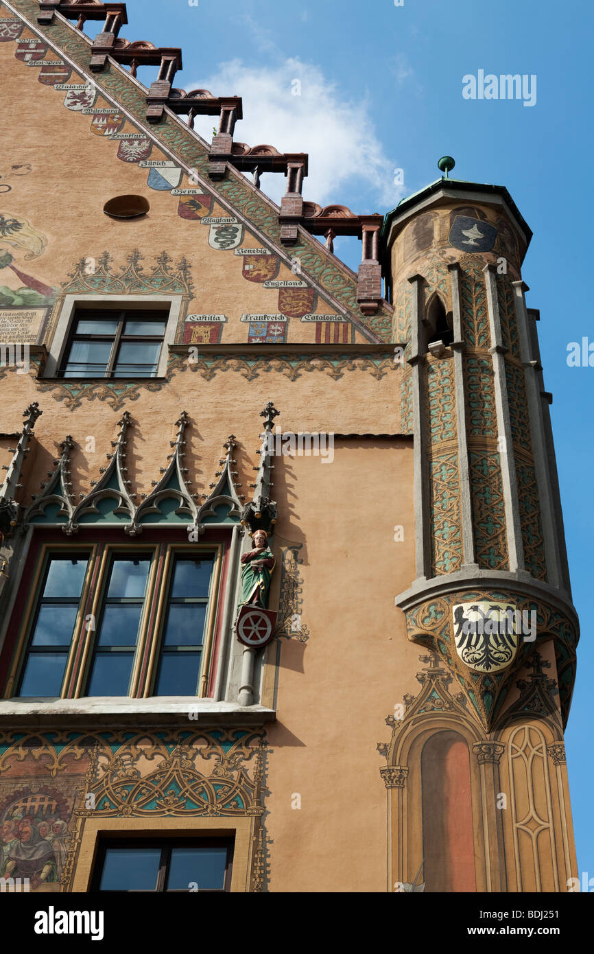RATHAUS - CITY HALL - TOWN HALL, ULM, BADEN-WUERTTEMBERG, GERMANY Stock ...