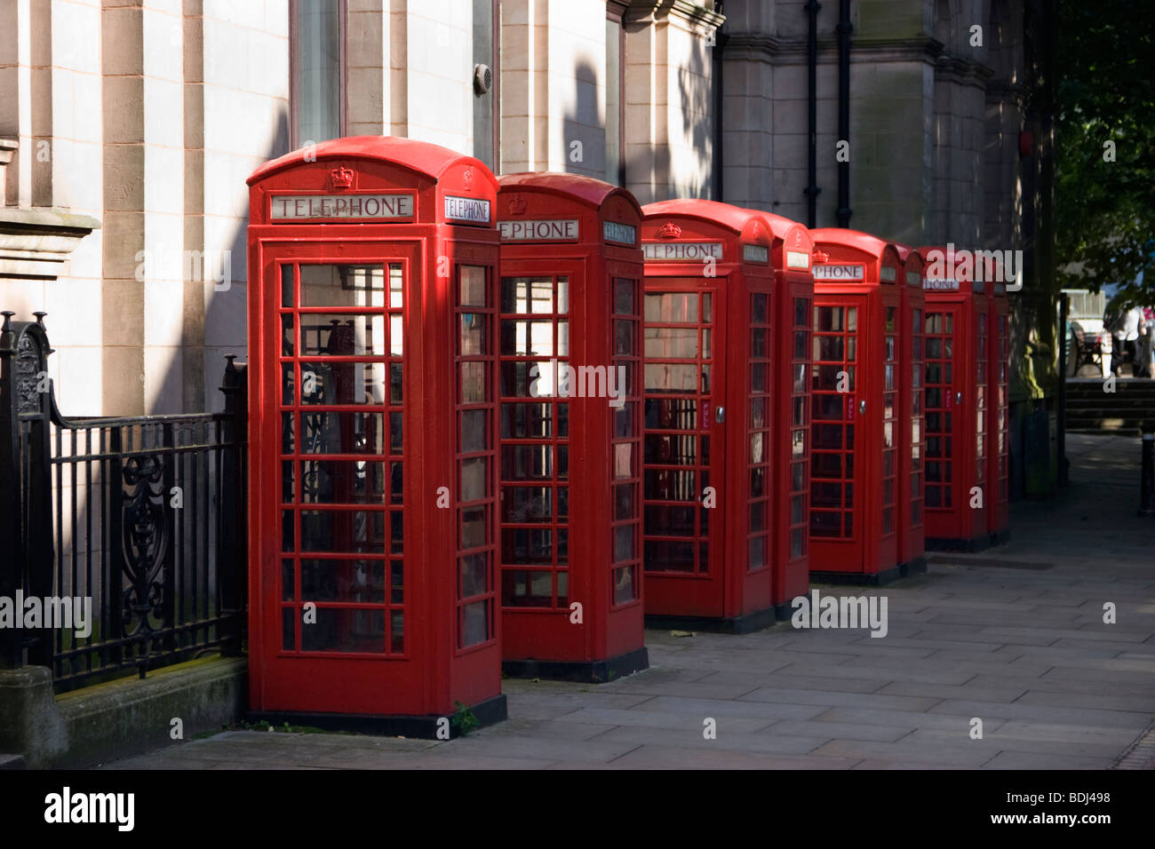Telephone box preston hi-res stock photography and images - Alamy