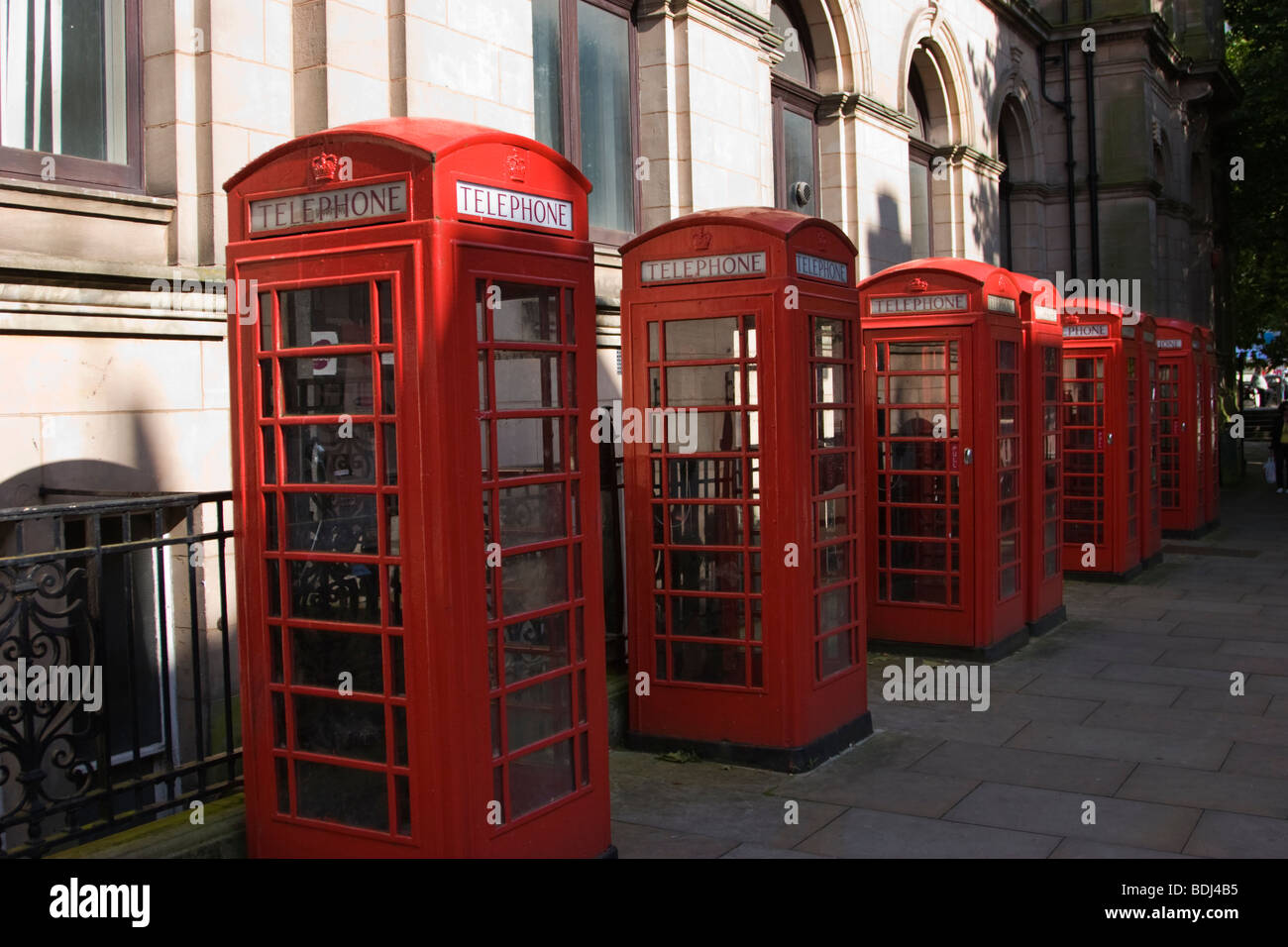 Telephone box preston hi-res stock photography and images - Alamy