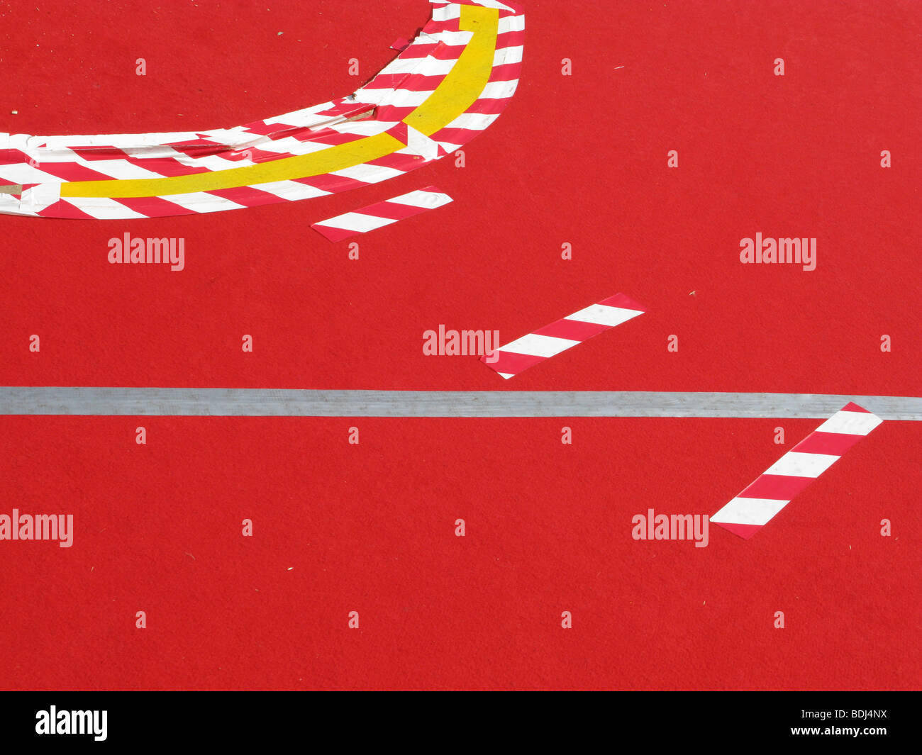 miniature car racing track course outdoors Stock Photo - Alamy