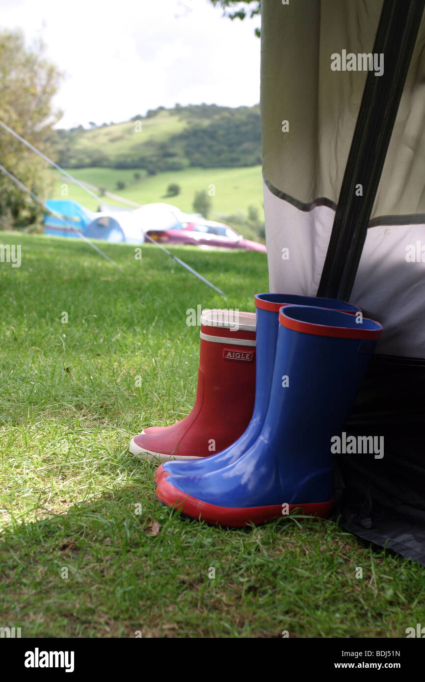 Close up welly boots hi-res stock photography and images - Alamy