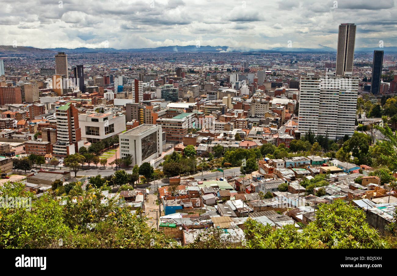 Panoramic View of Bogota, Colombia Stock Photo - Alamy