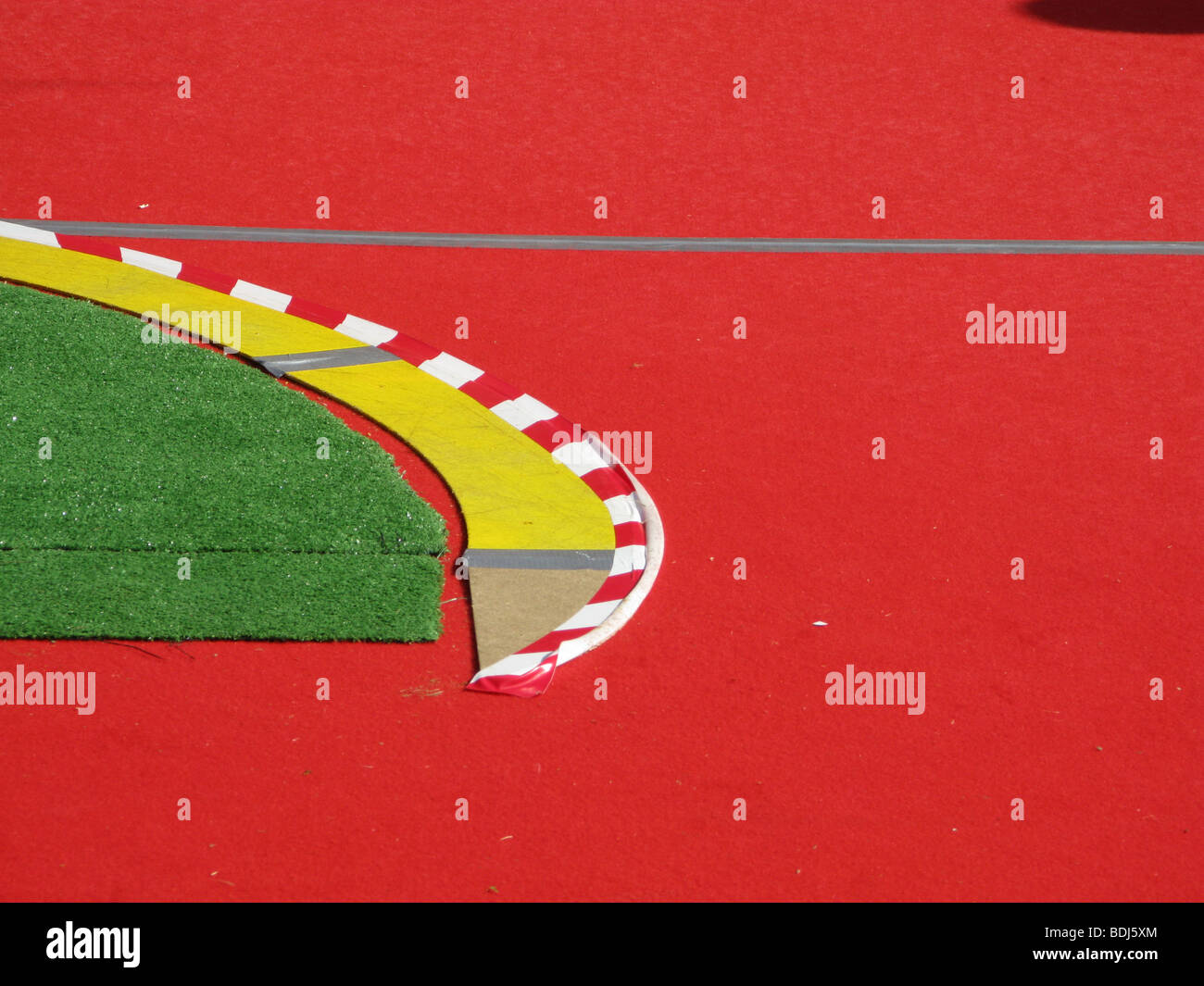 miniature car racing track course outdoors Stock Photo - Alamy
