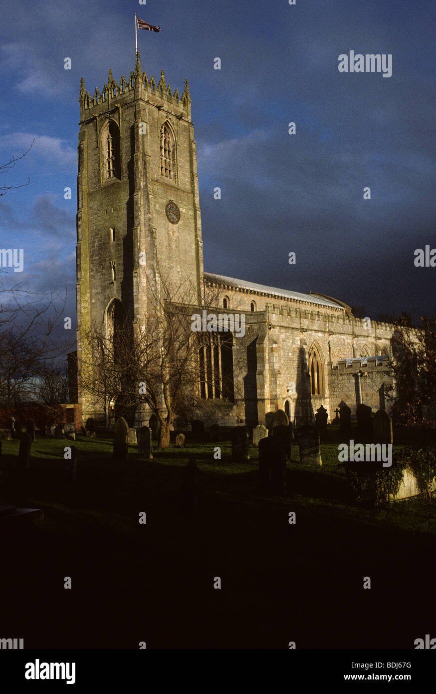 The Priory Church of St. Mary & St. Martin, in Blyth, Nottinghamshire ...