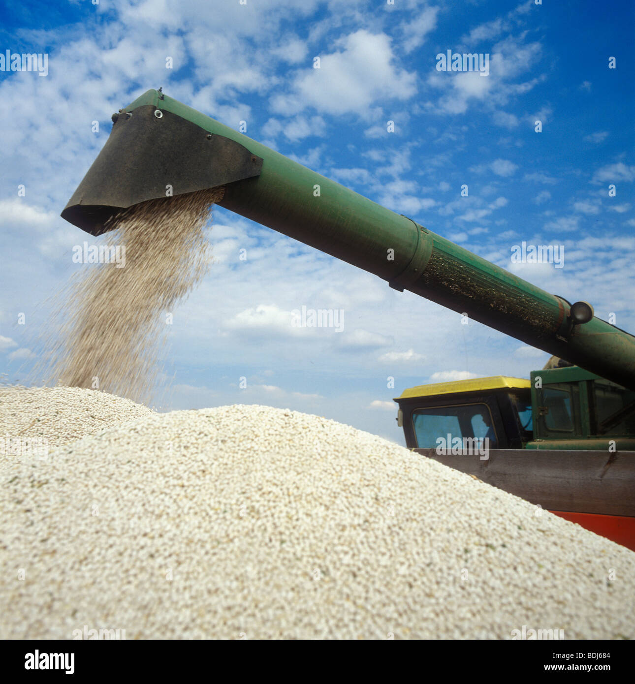 Pea combine hi-res stock photography and images - Alamy