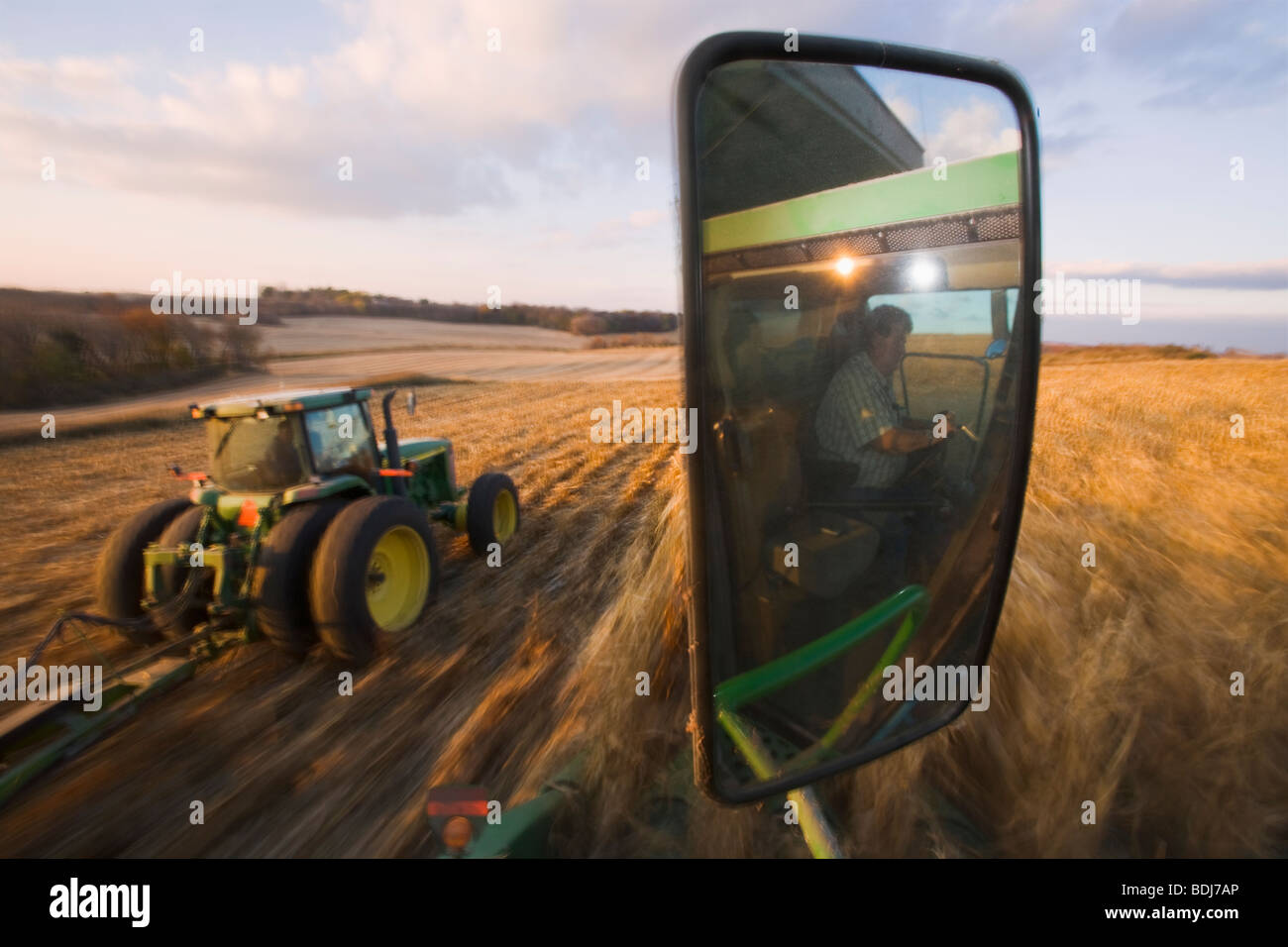 View from cab mirror hi-res stock photography and images - Alamy