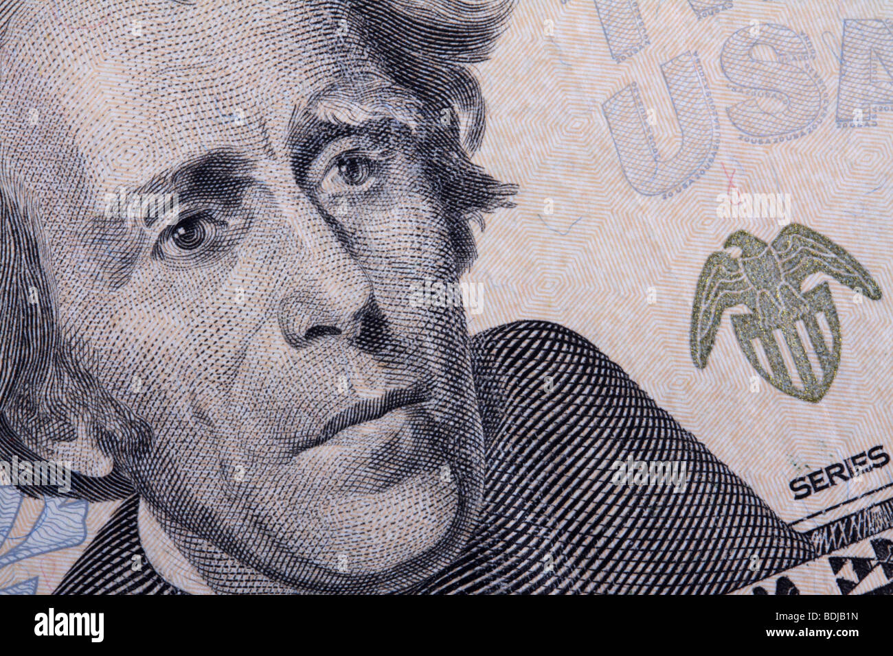 Detailed view of United States currency Stock Photo - Alamy