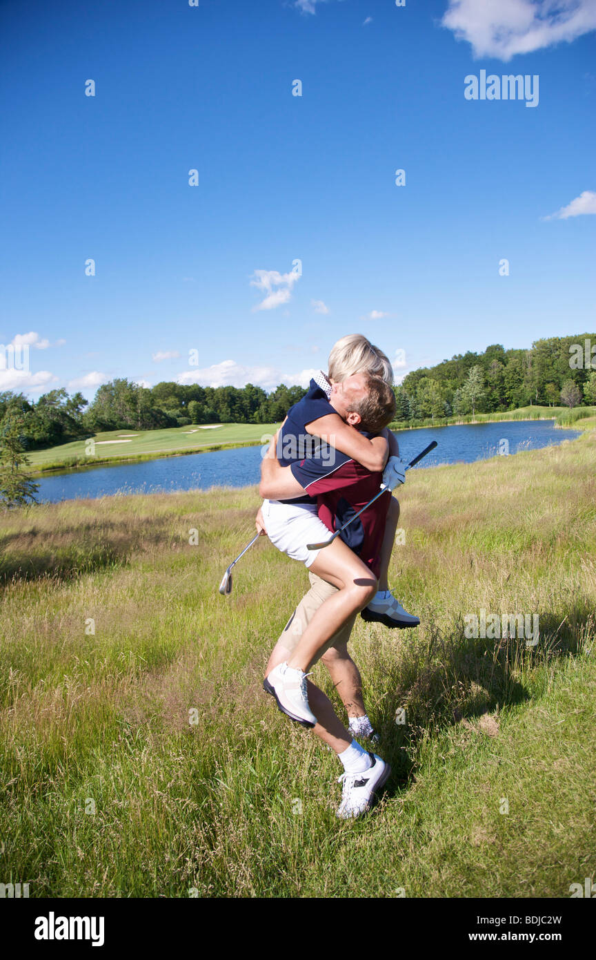 Two old ladies hugging hi-res stock photography and images - Alamy